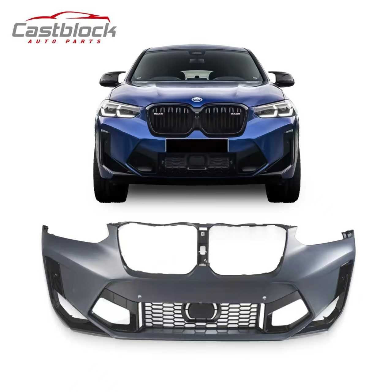 For 2224 BMW X3 G01 X4 G02 Upgrade to X3M X4M Front Bumper Body Kit Co ...
